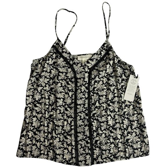 Treasure & Bond | Tops | Treasure Bond Floral Lace Inset Camisole Tank ...
